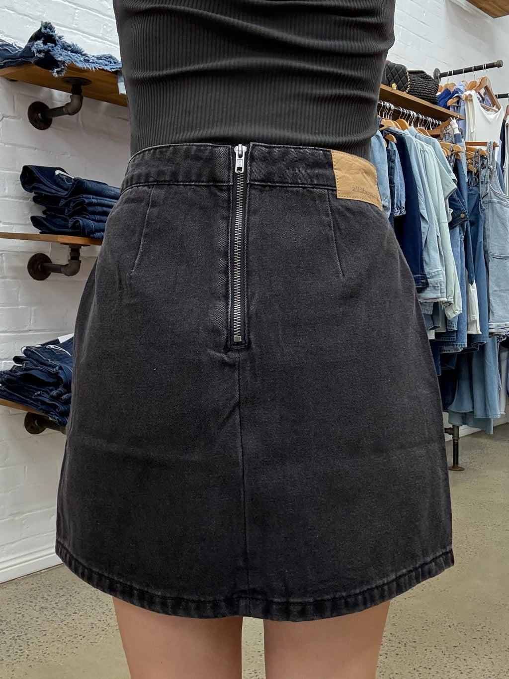 Becca Mini Skirt - Black – Katie B