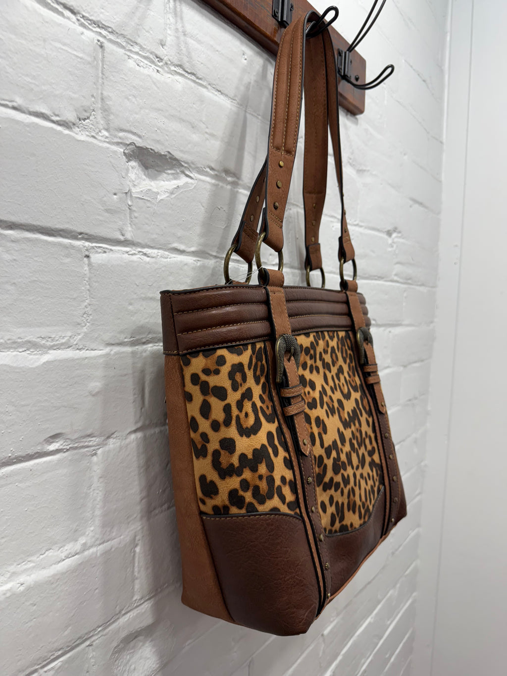Ada - Cheetah Print Western Handbag – Katie B