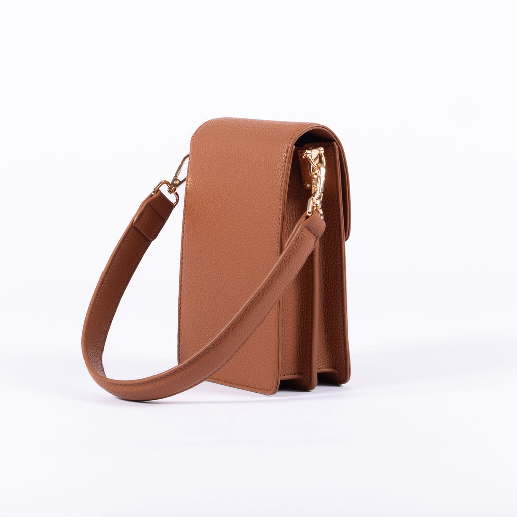 Liv & Milly - Harper Crossbody (Tan) – Katie B